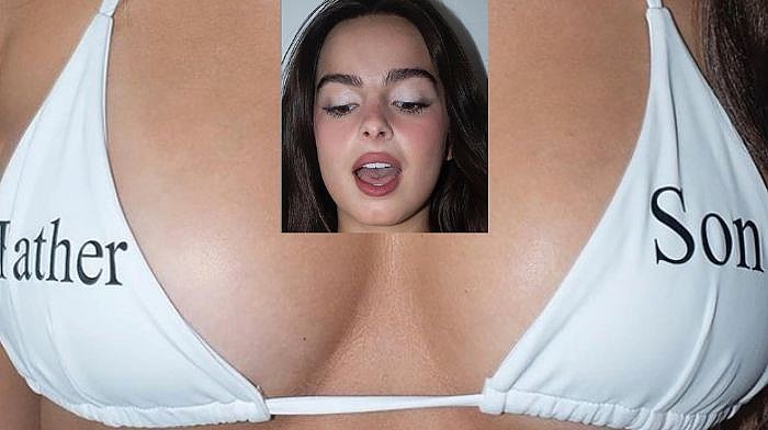 addison rae trinity bikini