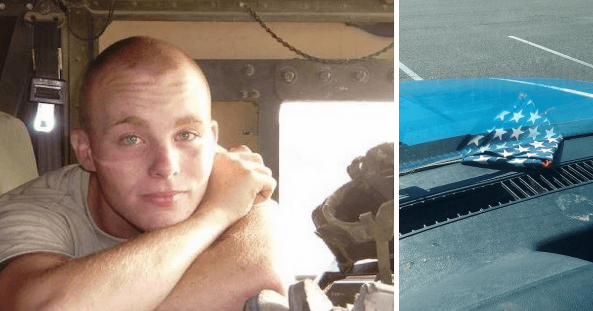 Veteran Wasn't Sure Why Cop Pulled Him Over, Then He Remembers