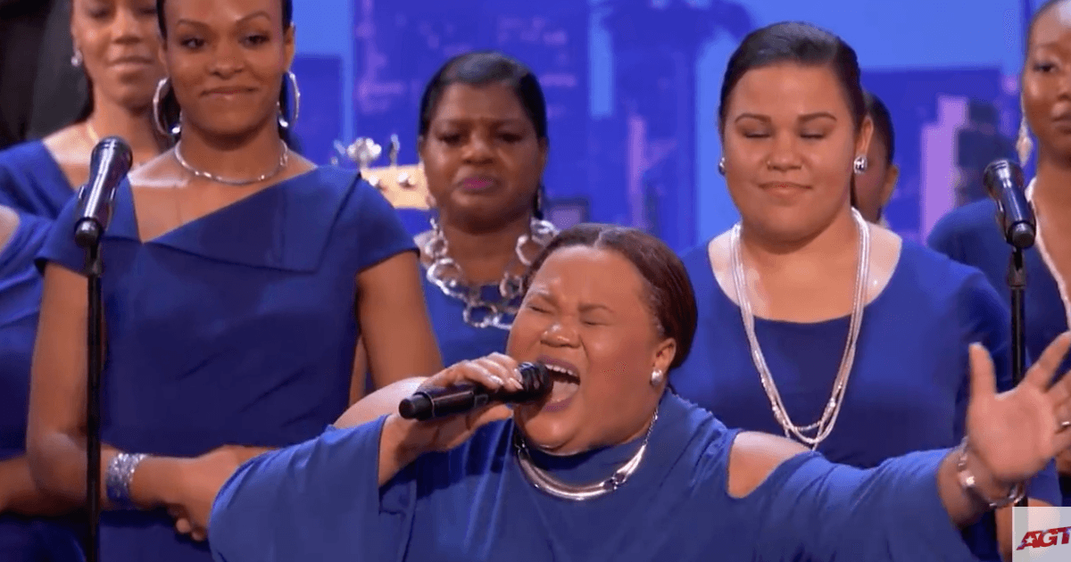 Gospel Choir Gets 'America's Got Talent' Crowd Cheering for Jesus!