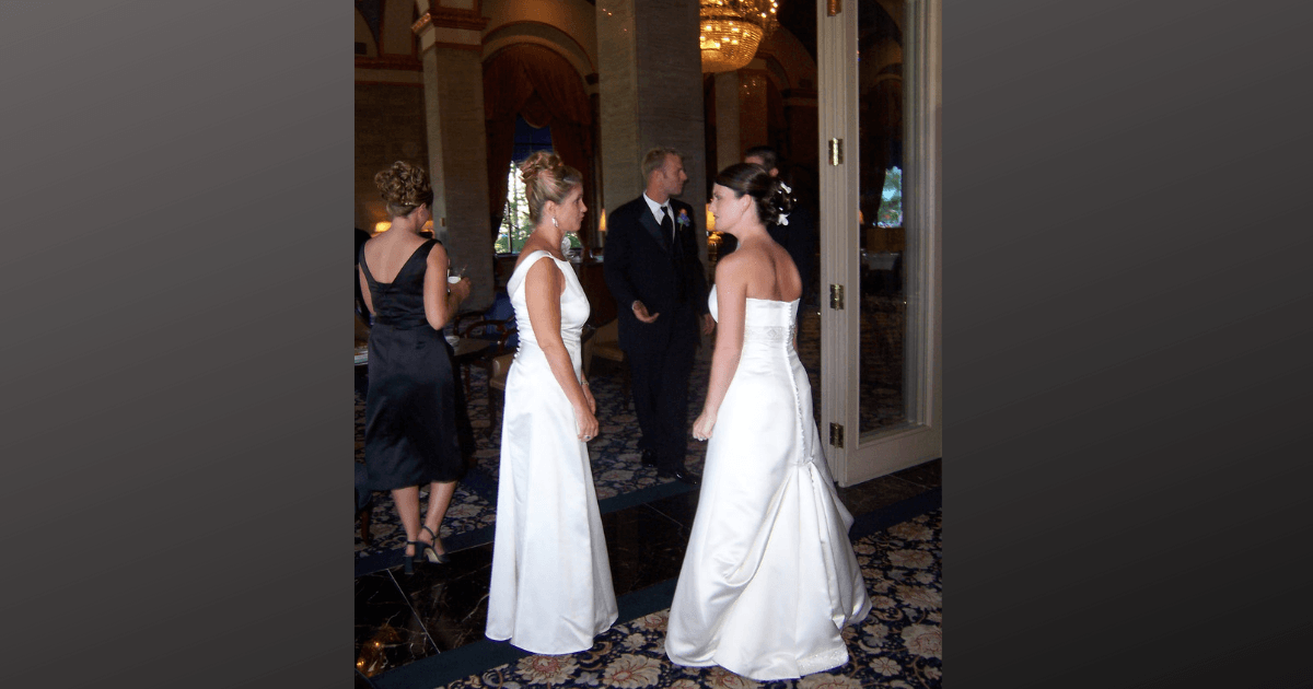 Her Mother In Law Wore A Wedding Dress To Her Wedding