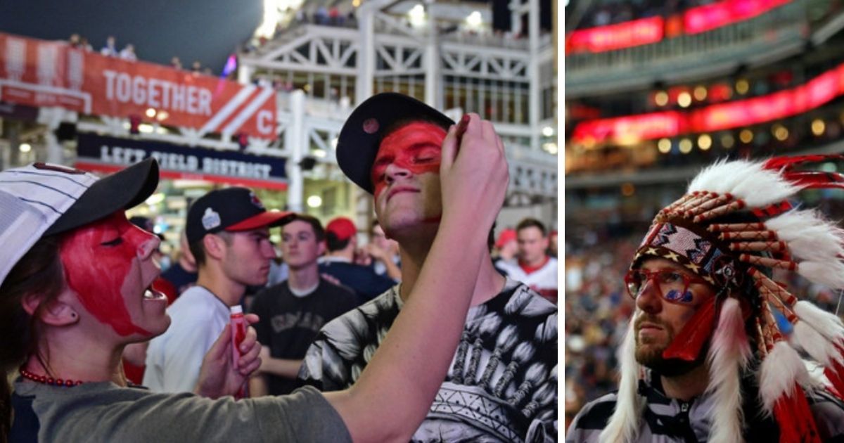 Cleveland Indians Announce Ban On Face Paint And Headdresses, But Fans ...
