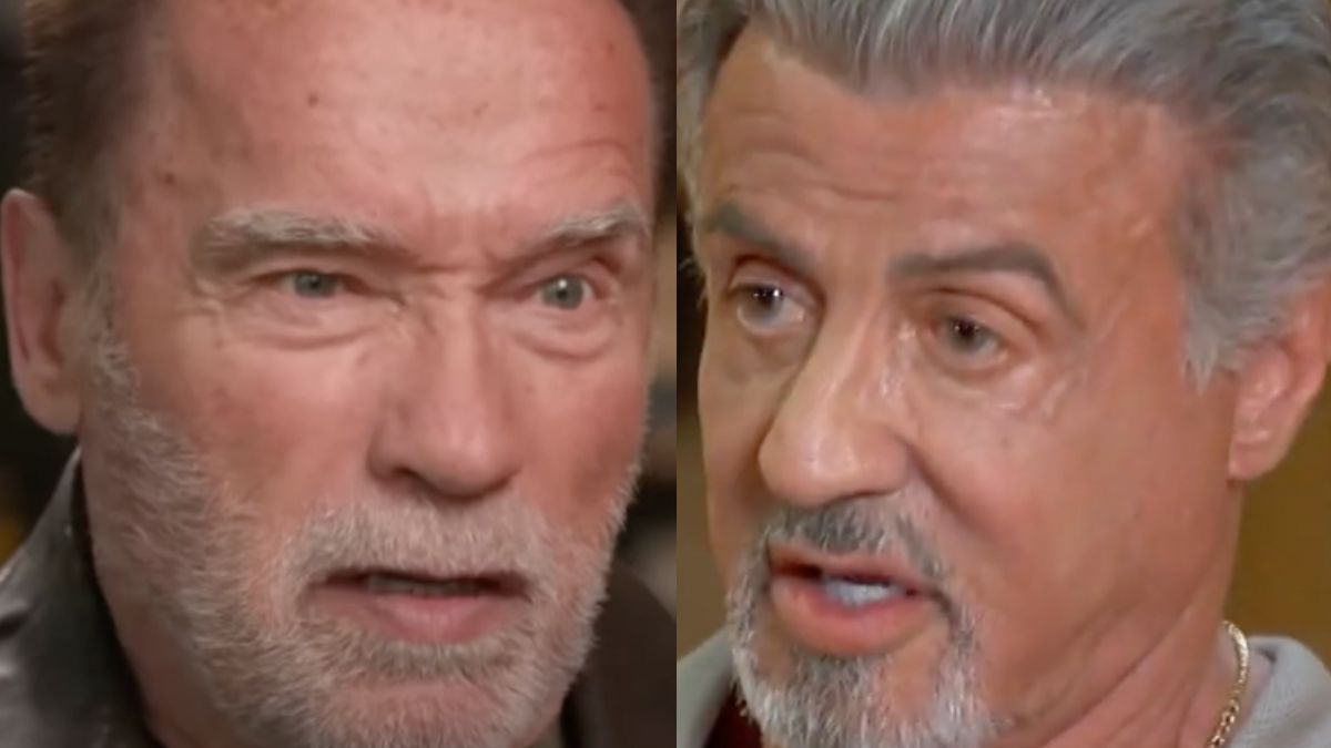 Arnold Schwarzenegger Admits He Once Tricked Sylvester Stallone Into ... Arnold Schwarzenegger Admits He Once Tricked Sylvester Stallone Into ...