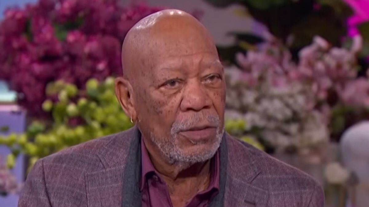 Morgan Freeman Reveals His 1 Goal Every Day Is To 'Get Up'
